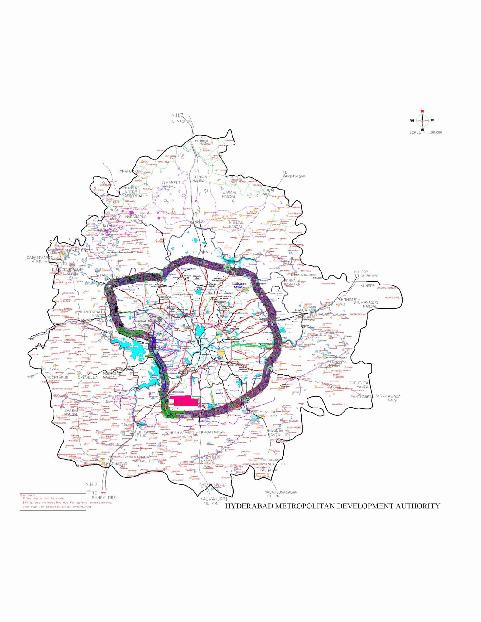 Hyderabad to Extend up to RRR - VBVR Projects
